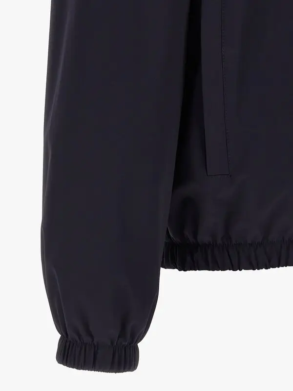 Brunello Cucinelli Reversible Technical Fabric And Wool Mélange Jacket - Multicolor