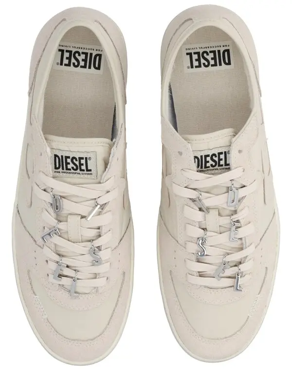 DIESEL® S-leroji D-1 Low Sneaker - White