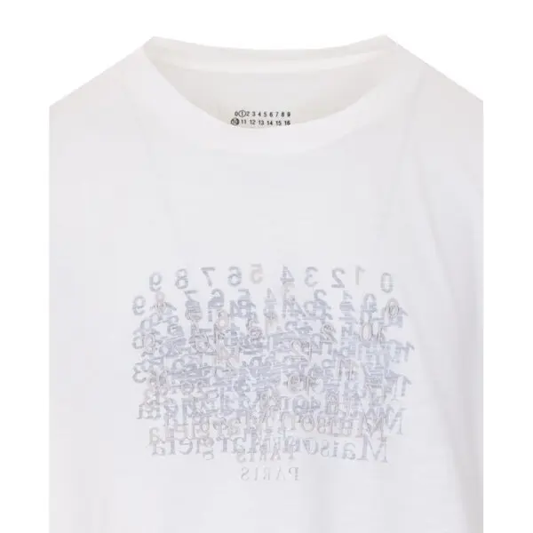 MAISON MARGIELA Numerical T-shirt - White