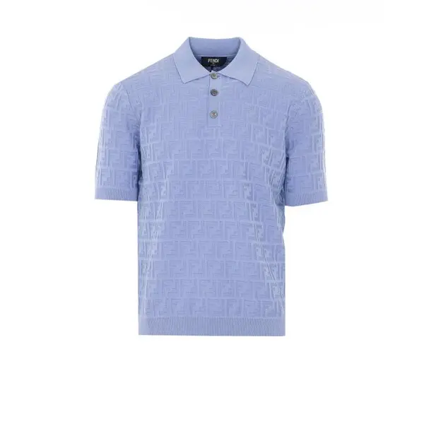 Fendi Ff Logo Polo