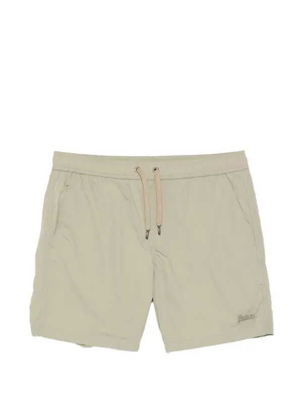 Herno Drawstring Swim Shorts With Back Pocket - Multicolor