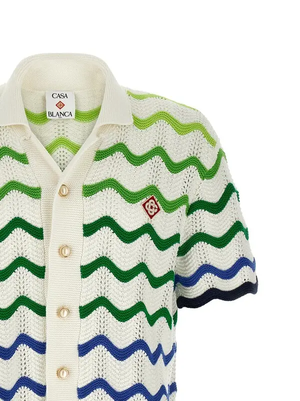 Casablanca Gradient Wave' Shirt