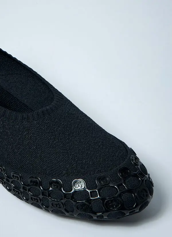 Gucci Low-top Slip-on Sneakers With All-over Logo Motif