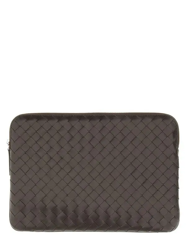 Bottega Veneta Document Holder Getaway - Brown