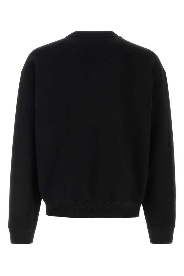 JIL SANDER Logo Crewneck Sweatshirt - Black