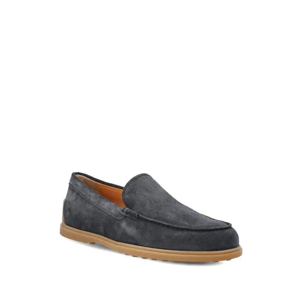 TOD'S Suede Loafers - Gray