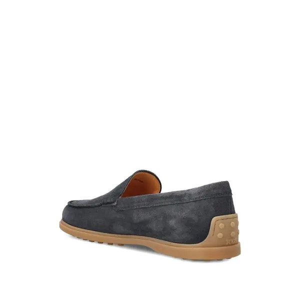 TOD'S Suede Loafers - Gray