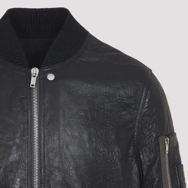 Rick Owens Bomber Jacket - Black