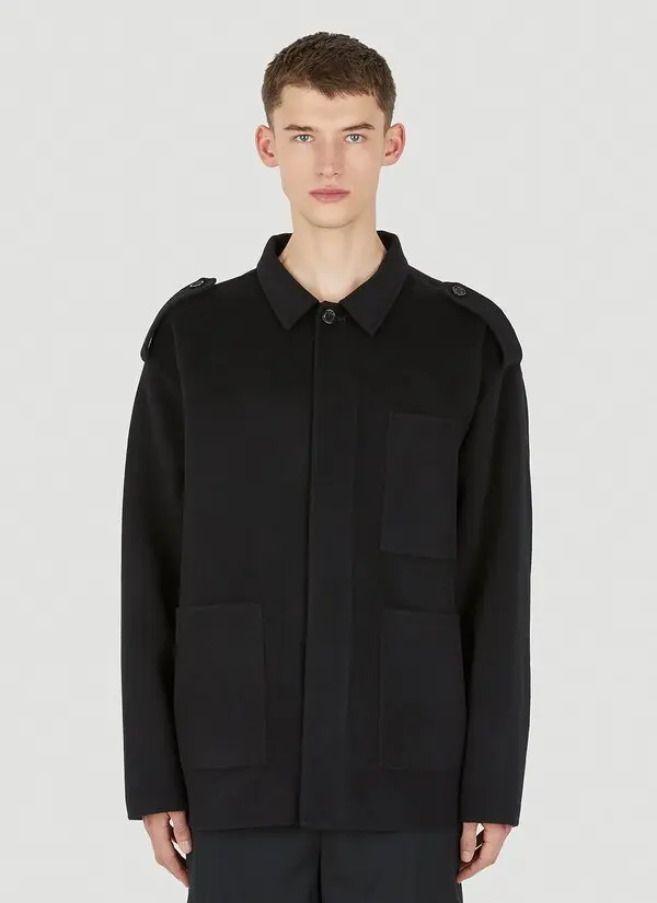 Acne Studios Classic Wool Felt Double-faced Jacket