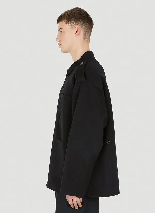 Acne Studios Classic Wool Felt Double-faced Jacket