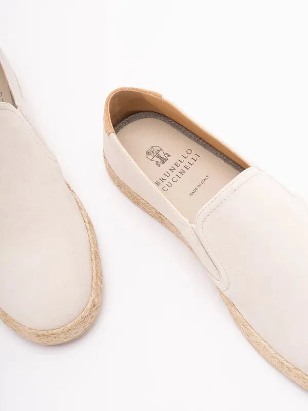 Brunello Cucinelli Leather Espadrilles - Multicolor