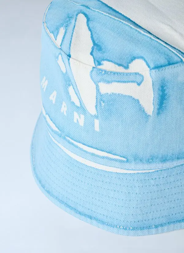 Marni Logo Motif Bucket Hat