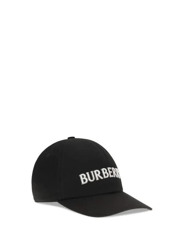 Burberry Logo Cotton Baseball Cap
