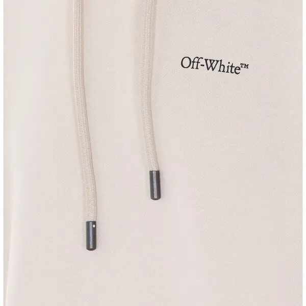 Off-White Half Arrow Skate Hoodie - Cream