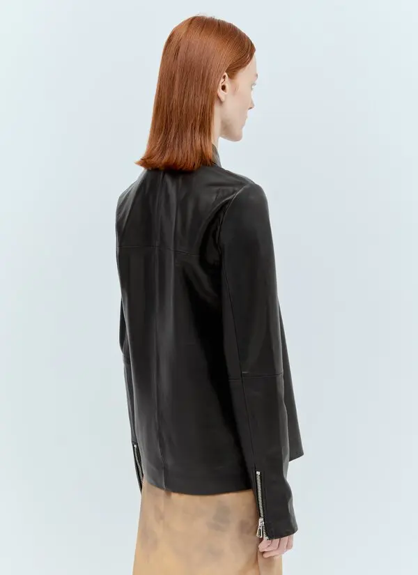 Sportmax Nappa Leather Jacket
