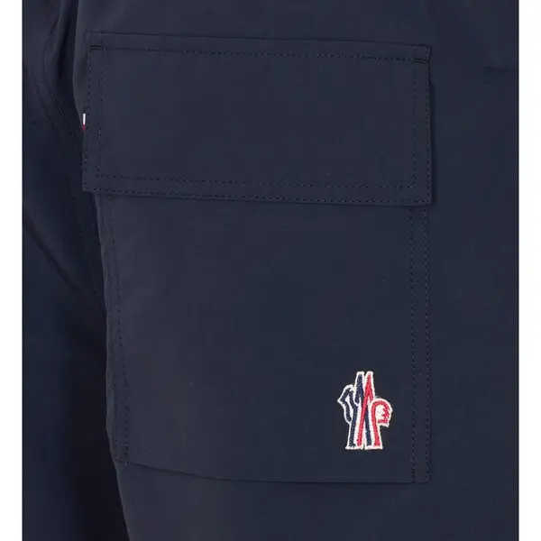 Moncler Logo Bermuda Shorts