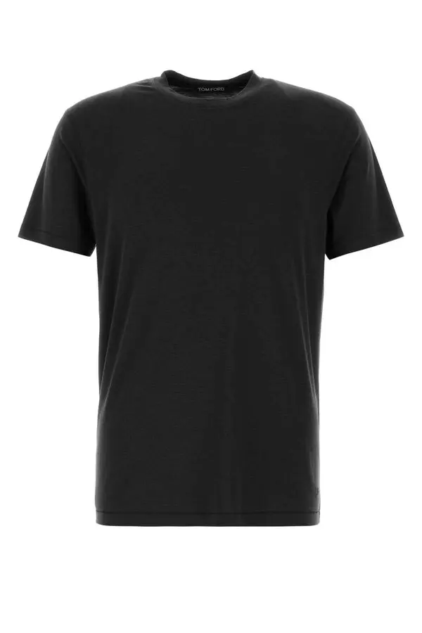 TOM FORD Slate Lyocell Blend T-shirt - Black