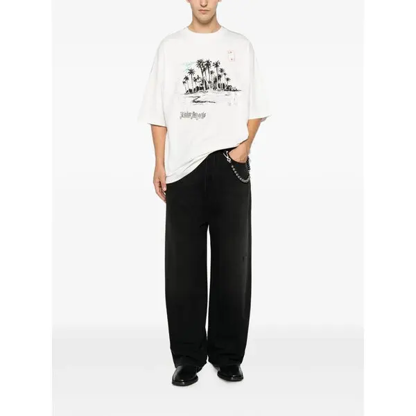 Palm Angels T-shirts & Vests T-shirts - White