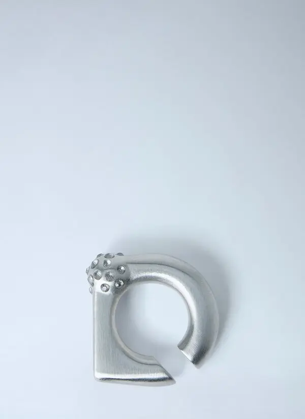 Rick Owens Orb Ear Cuff - Silver