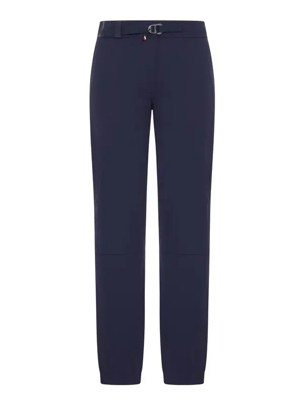 Moncler Stretch Technical Fabric Trousers - Blue