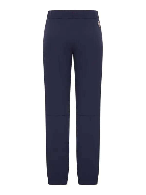 Moncler Stretch Technical Fabric Trousers - Blue