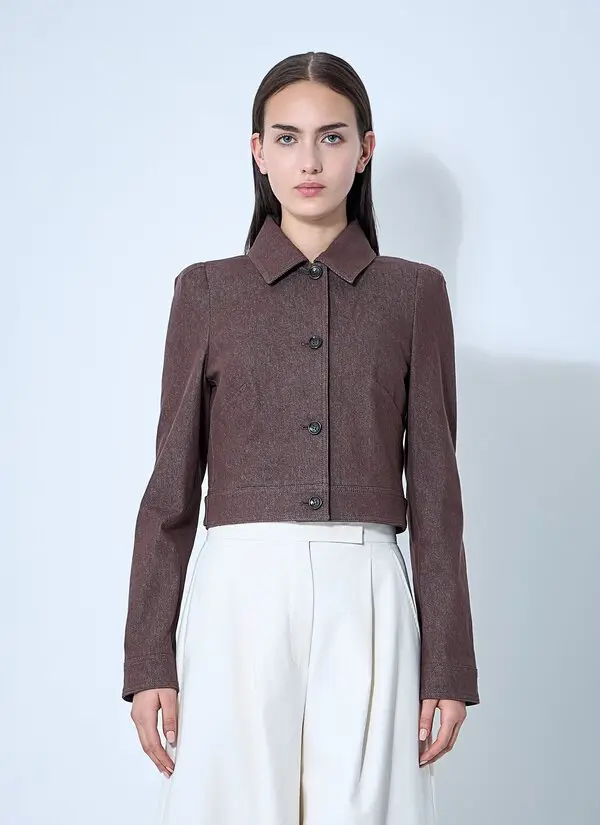 Max Mara Tailored Carpa Jacket - Brown