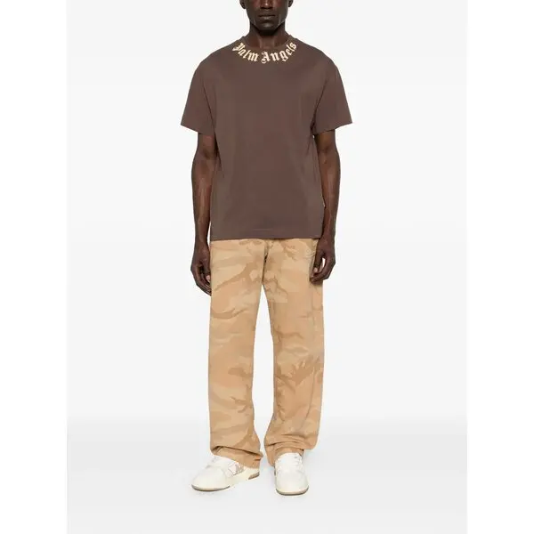 Palm Angels T-shirts & Vests T-shirts - Brown