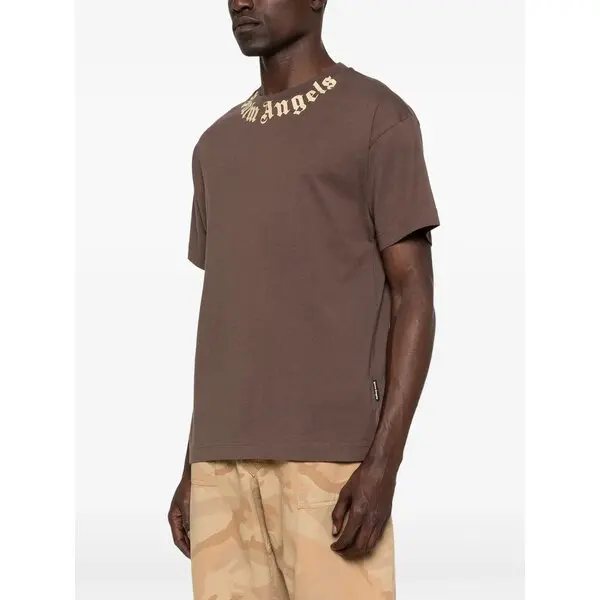 Palm Angels T-shirts & Vests T-shirts - Brown
