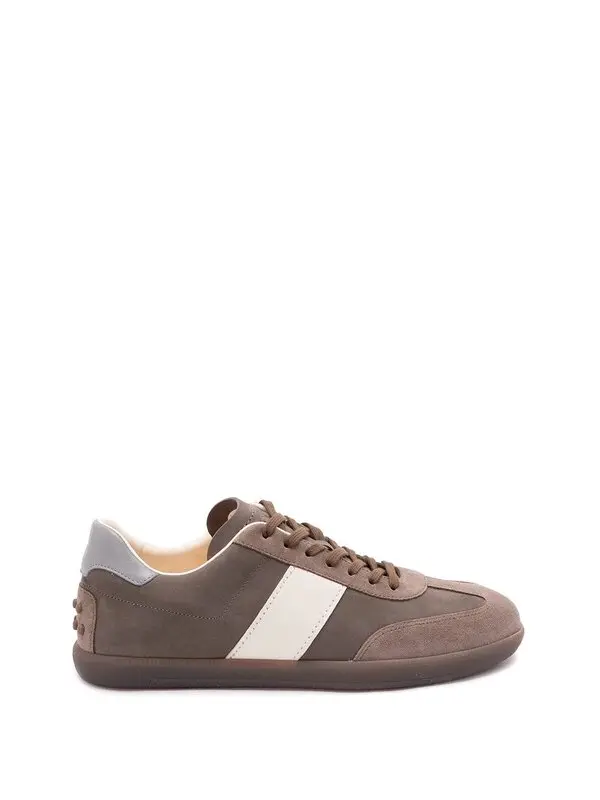 TOD'S Suede Paneled Sneakers