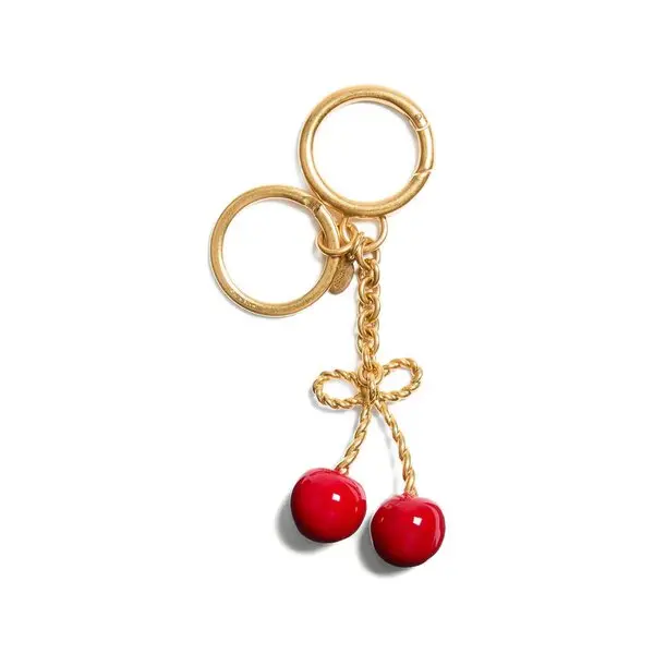 Valentino Garavani Enamelled Cherry Charm With Vlogo Signature
