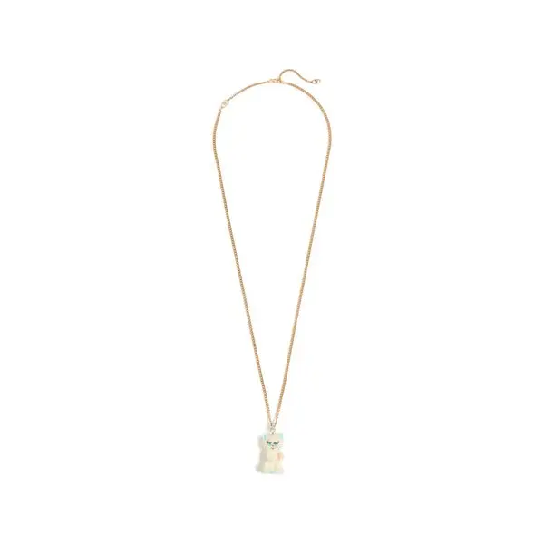 Valentino Garavani Le Chat De La Maison" Necklace With Vlogo Signature - Gold