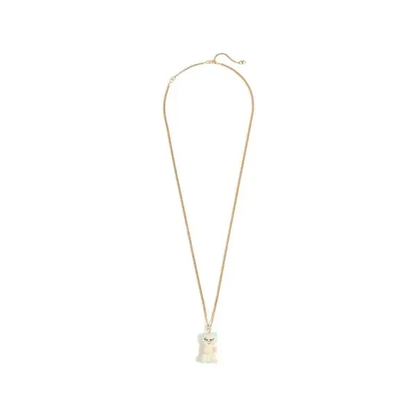 Valentino Garavani Le Chat De La Maison" Necklace With Vlogo Signature - Gold