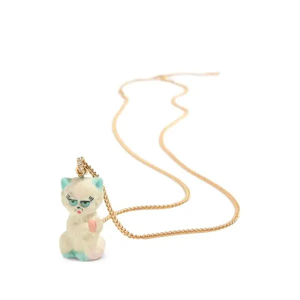 Valentino Garavani Le Chat De La Maison" Necklace With Vlogo Signature
