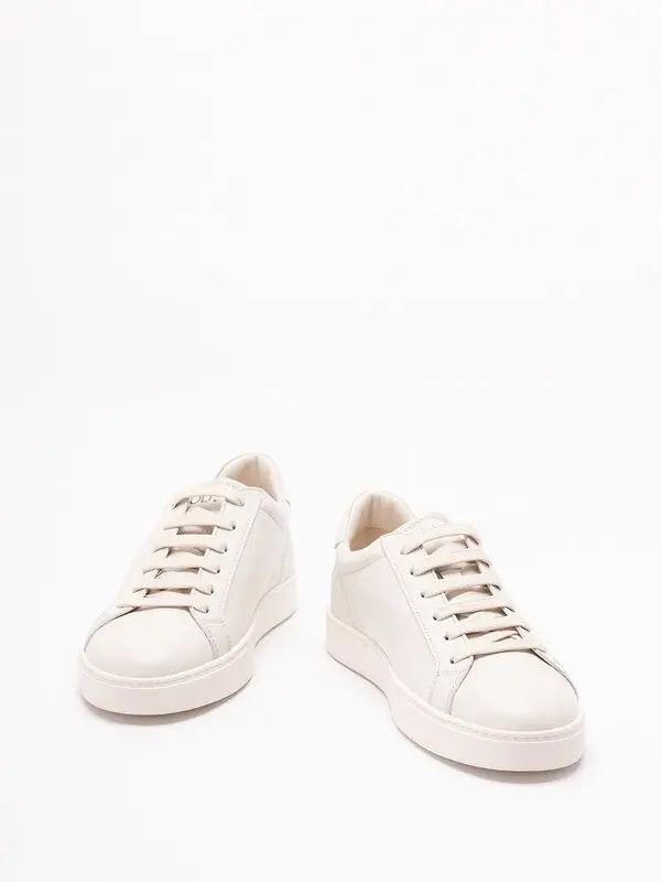 TOD'S Calf Leather Lace-up Sneakers - Multicolor
