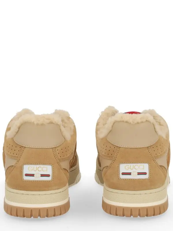 Gucci Re-web Calfskin Sneakers
