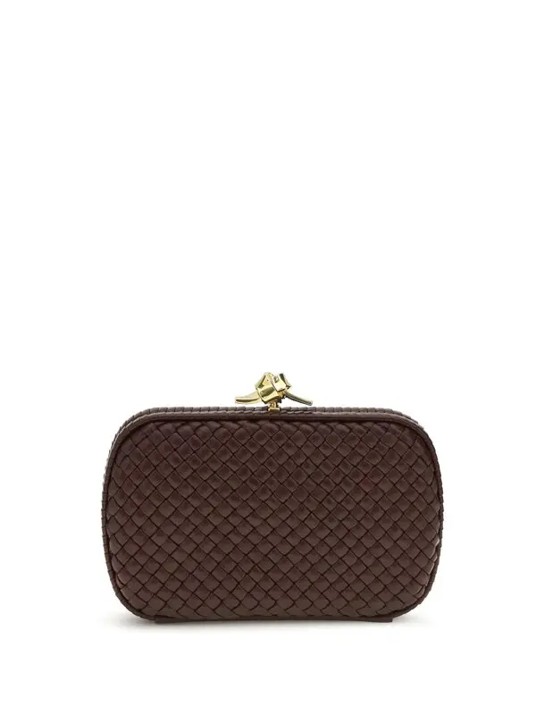 Bottega Veneta Soft Knot Clutch - Red