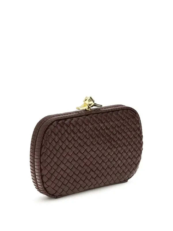 Bottega Veneta Soft Knot Clutch - Red