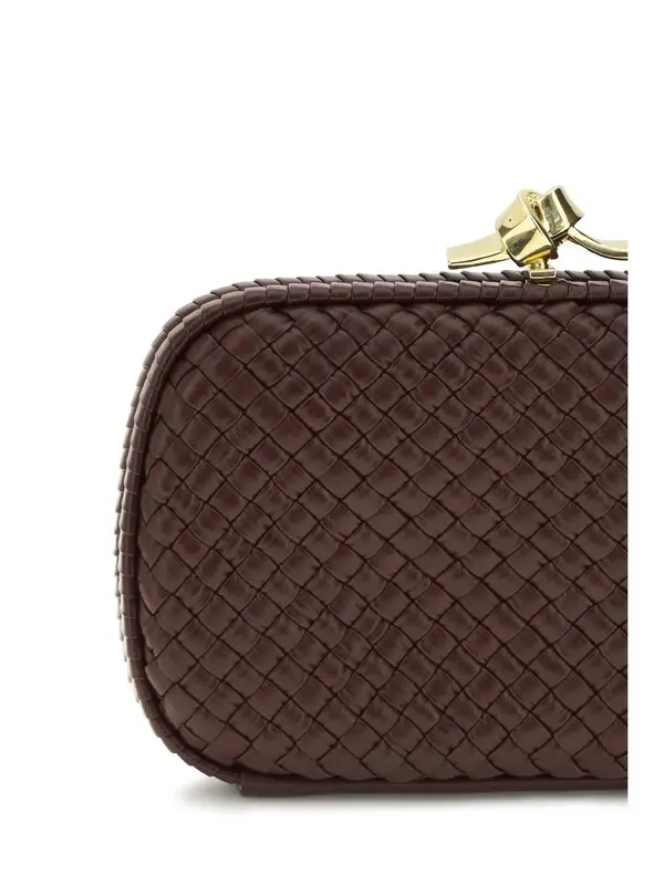 Bottega Veneta Soft Knot Clutch - Red