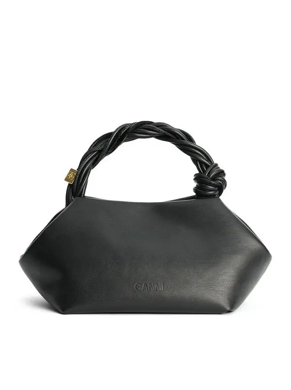 GANNI Hexagonal Leather Shoulder Bag - Multicolor