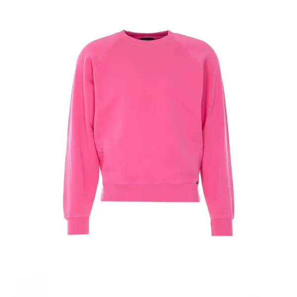 TOM FORD Crew Neck Long Sleeve Sweatshirt - Pink