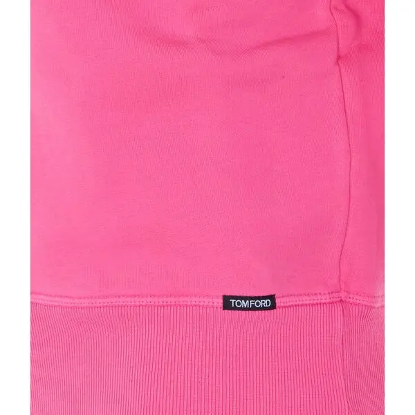 TOM FORD Crew Neck Long Sleeve Sweatshirt - Pink
