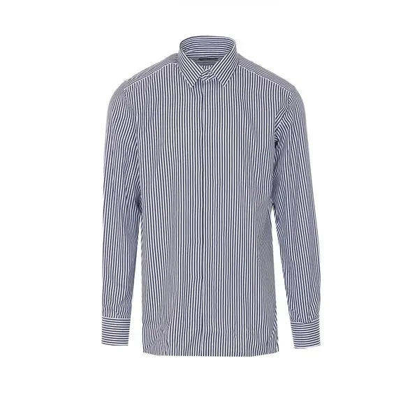 TOM FORD Striped Shirt - Blue