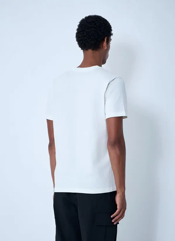 Moncler Logo Motif T-shirt - White