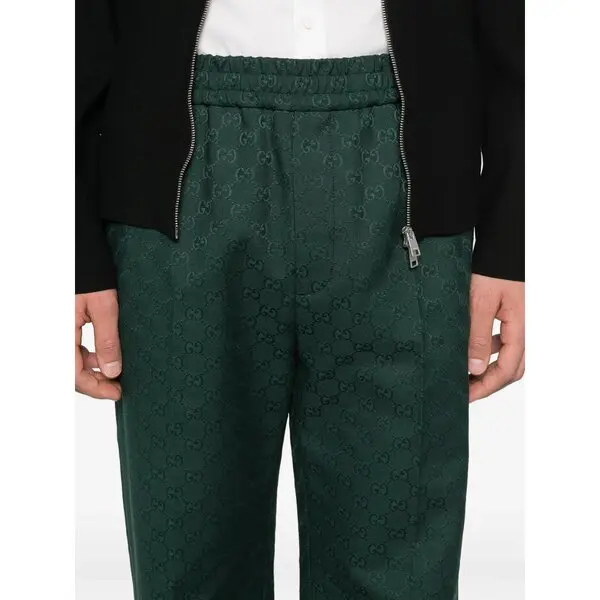Gucci Allover Pattern Trousers
