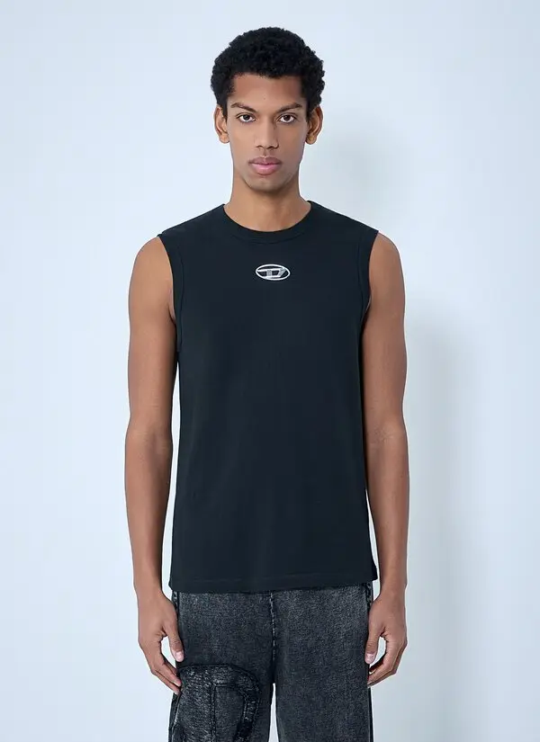 DIESEL® T-bisco-iod Top - Black