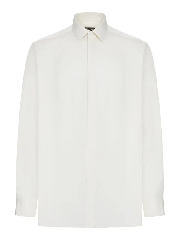 TOM FORD Classic Fluid Twill Shirt - Multicolor