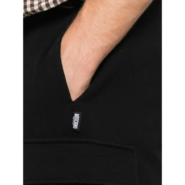 Moschino Cotton Blend Track Shorts With Cargo Pockets