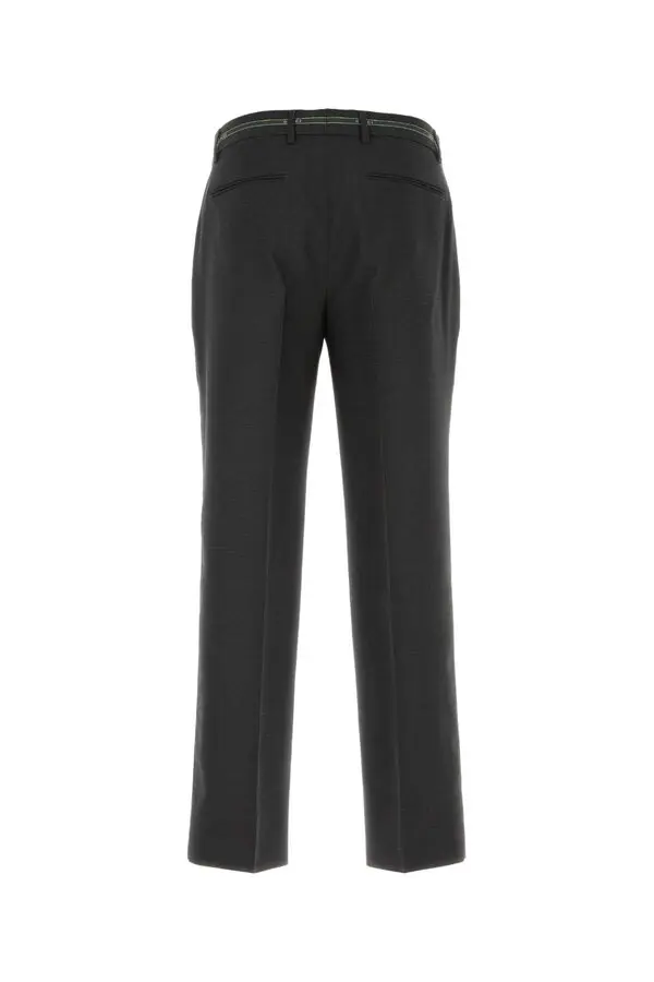 Gucci Wool Tailored Trousers - Gray