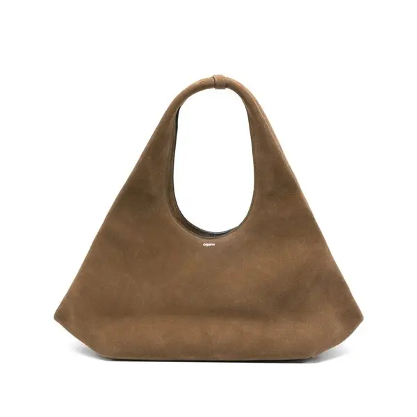 Coperni Calf Suede Tote Bag - Brown