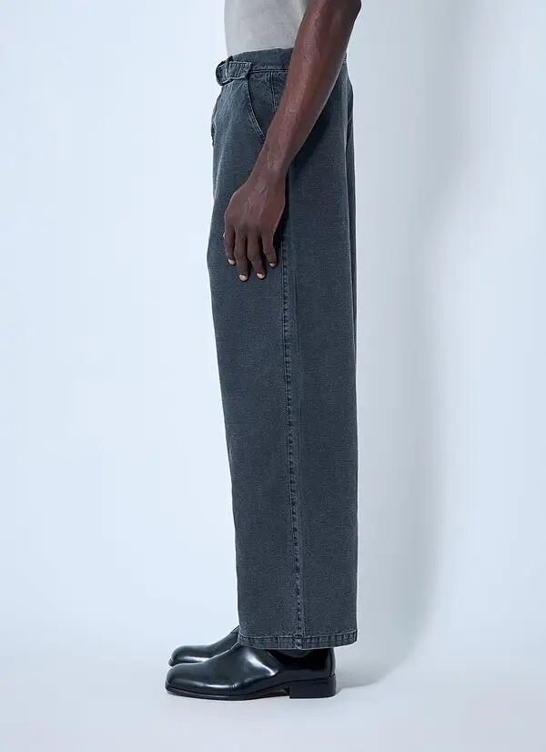 Our Legacy Straight-leg Belted Jeans